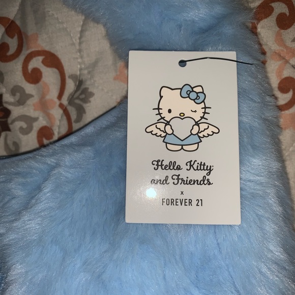 Bags | Hello Kitty Fuzzy Handbag | Poshmark